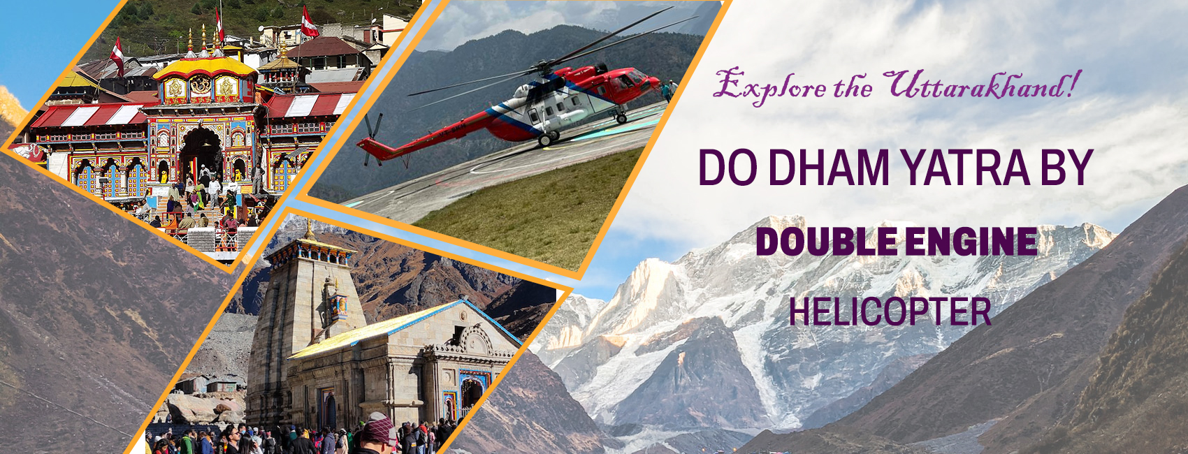 Rudraksha Aviation pvt. ltd. - Chardham Yatra , Do Dham Yatra
